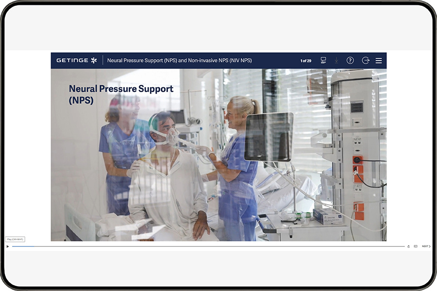 Neural Pressure Support (NPS) - Getinge 3.0