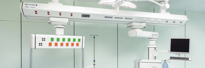 水平方向のソリューション「Maquet Moduevo Bridge」販売開始～集中治療室、重症ケアユニット、回復室、救急部門における建築上の ...