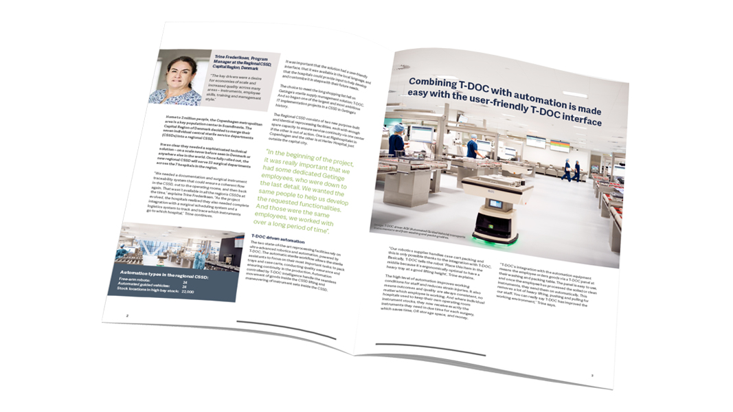 Getinge-T-DOC-driven-automation-in-CSSD