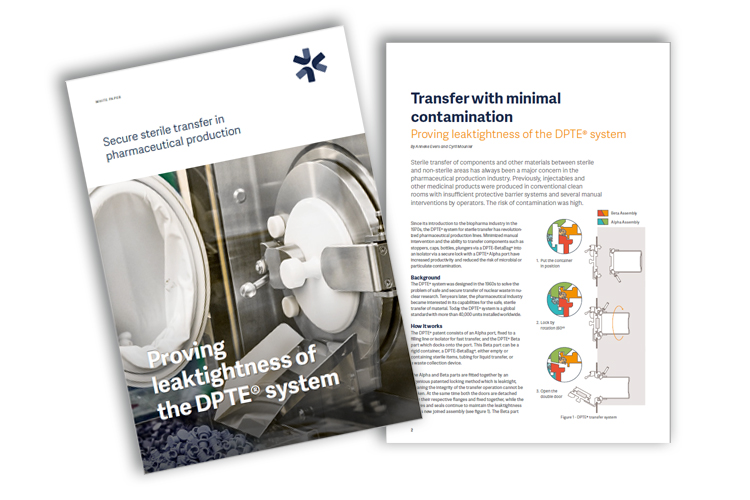 Proving leaktightness of DPTE