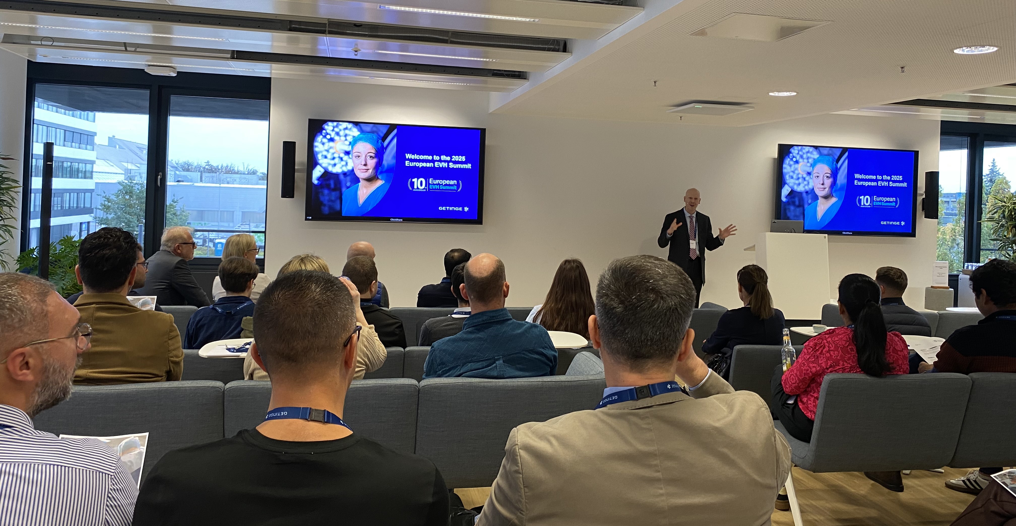 Getinge celebrates 10th anniversary of the European EVH Summit - Getinge