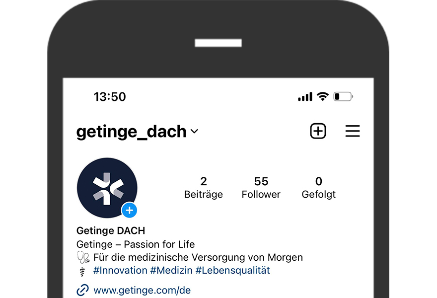 Getinge startet Instagram-Kanal für Pflegekräfte