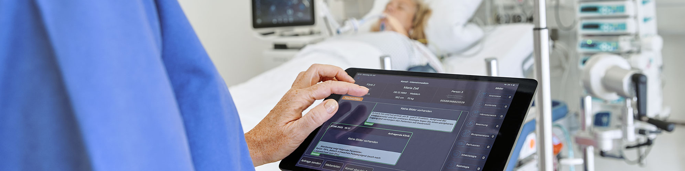 Virtuelles Peer-to-Peer-Netzwerk mit Hilfe telemedizinischer Software
