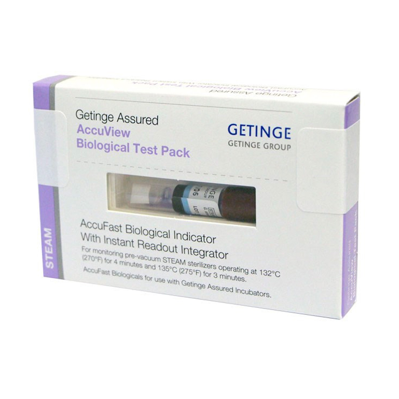 Getinge Assured AccuView Biological Test Pack - Getinge