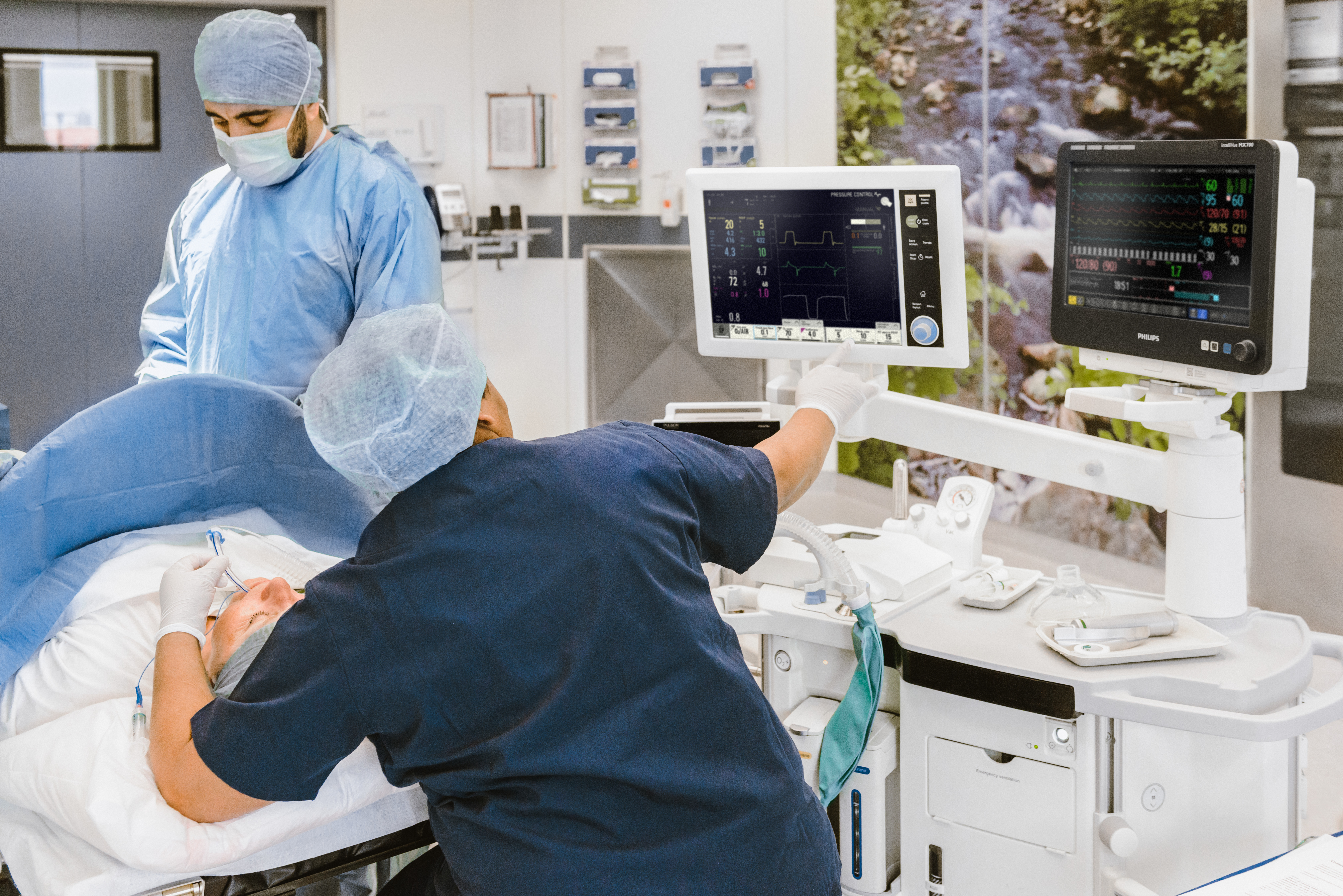 Système d’anesthésie Flow-i de Getinge – modèle intelligent