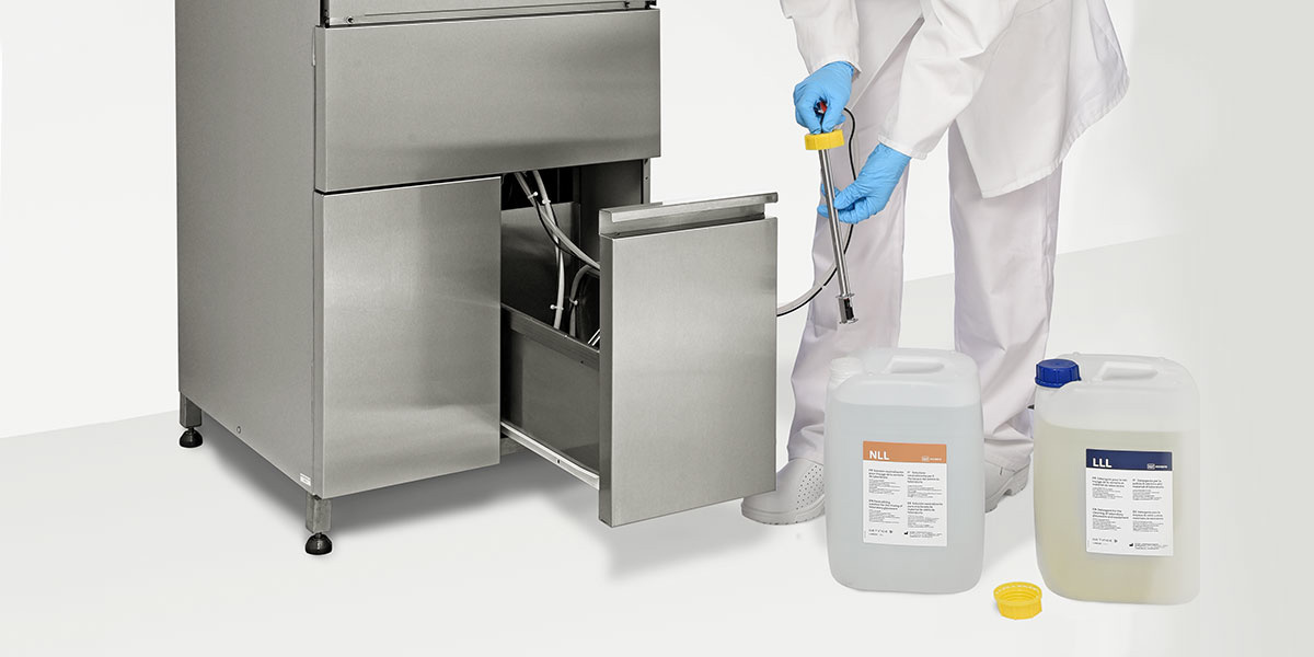 Labware Detergent and Neutralizer for lab washers - Getinge