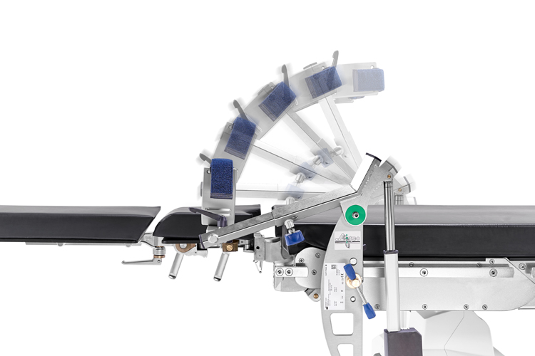 A range of OR tables accessories for the best possible patient positioning.