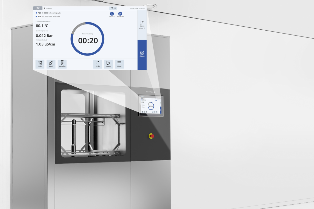 cGMP GEW 888 neo Washer/Dryer - Getinge