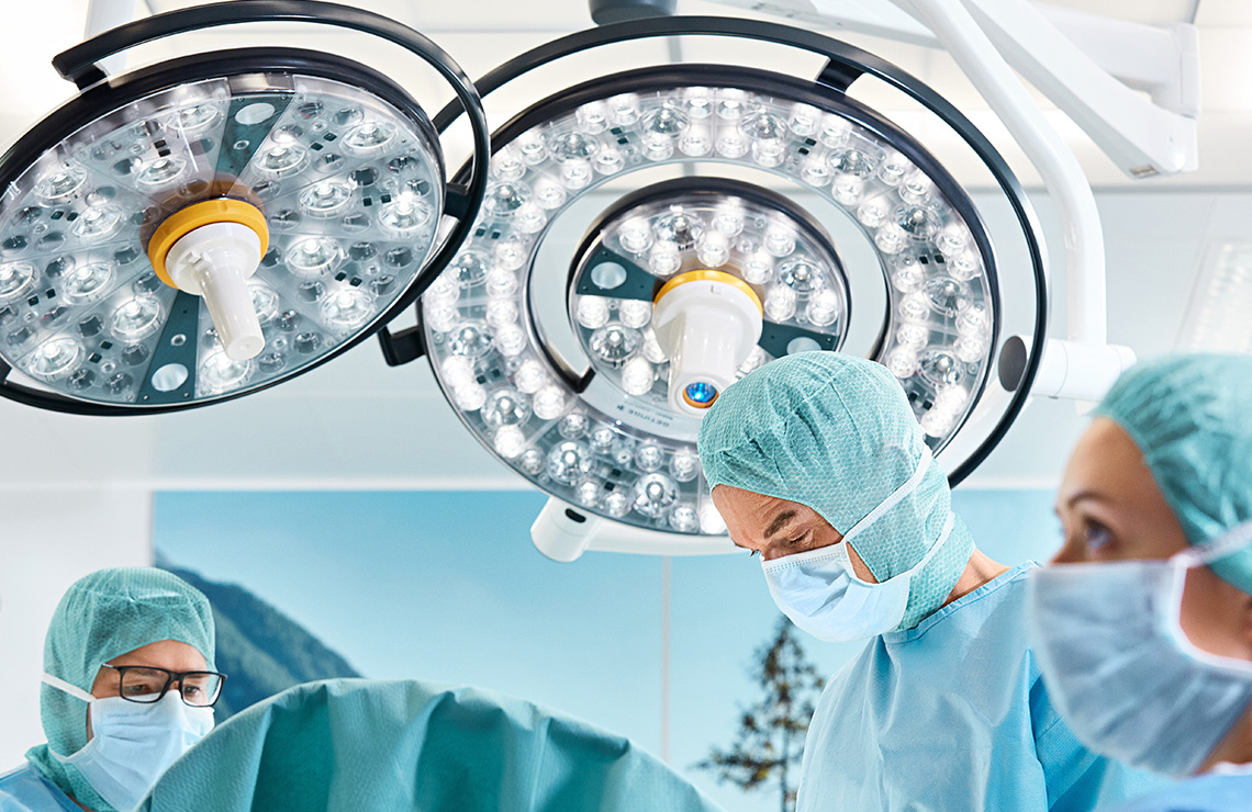 Maquet PowerLED II surgical light - Getinge