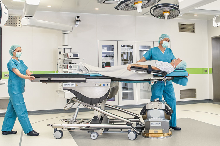 Maximum maneuverability with minimum effort - Getinge