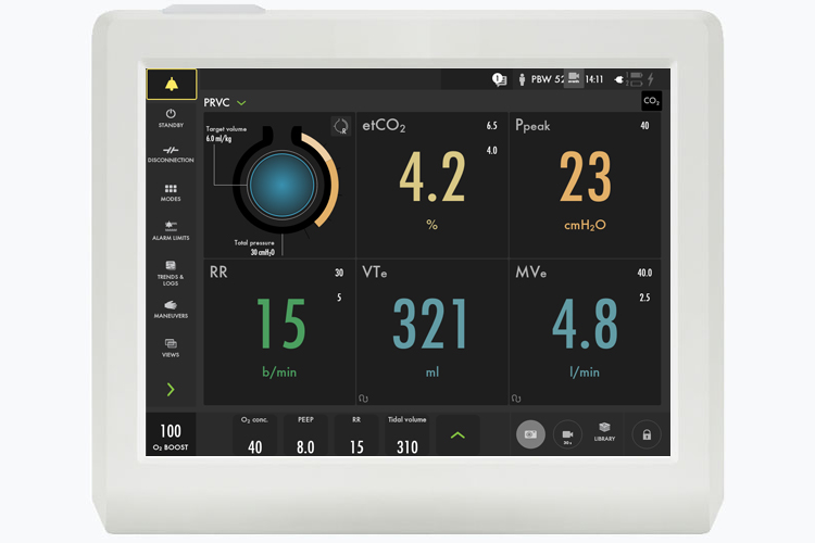 Getinge Servo-air® - Personalized ventialtion meets high mobility