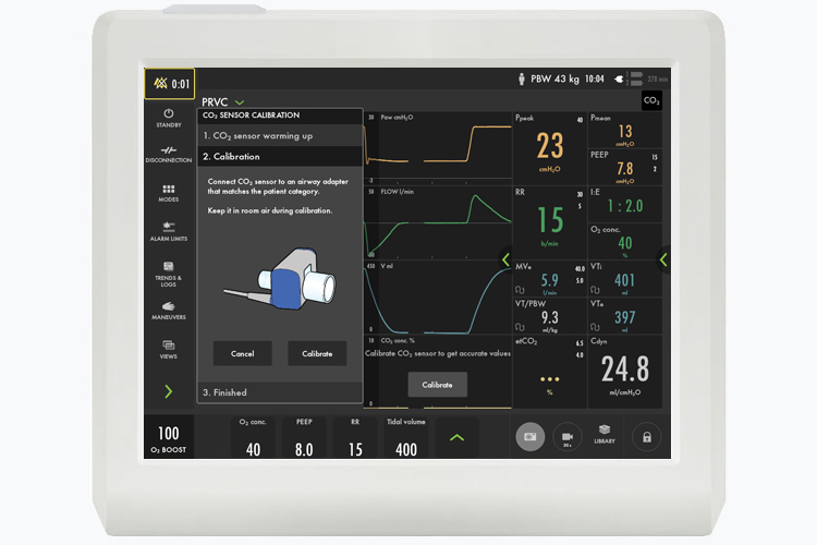 Getinge Servo-air® - Personalized ventilation meets high mobility