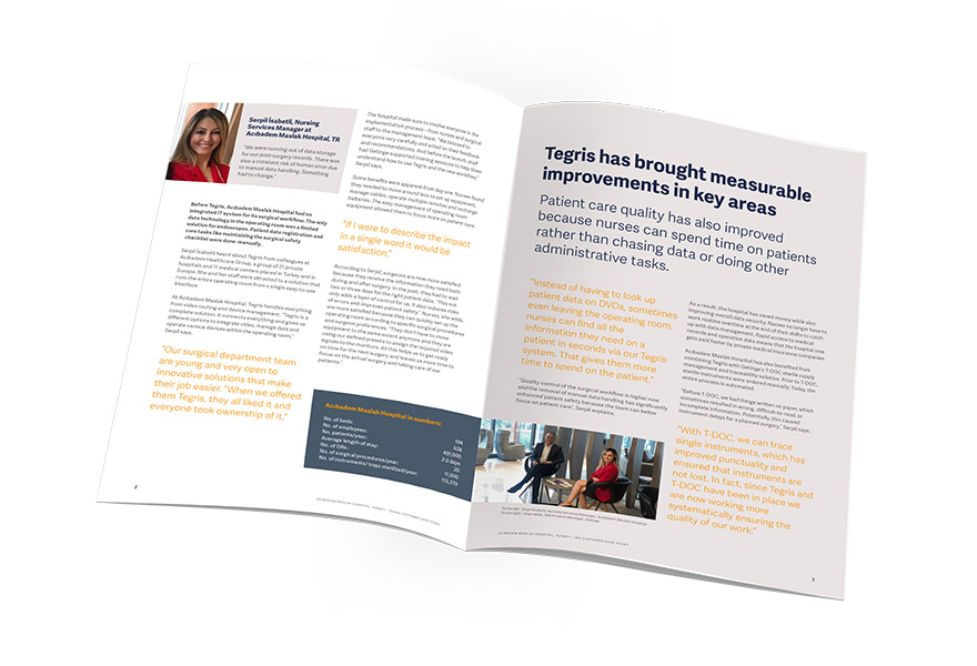 Tegris OP-Integration Software für mehr Effizienz im Krankenhaus - Getinge