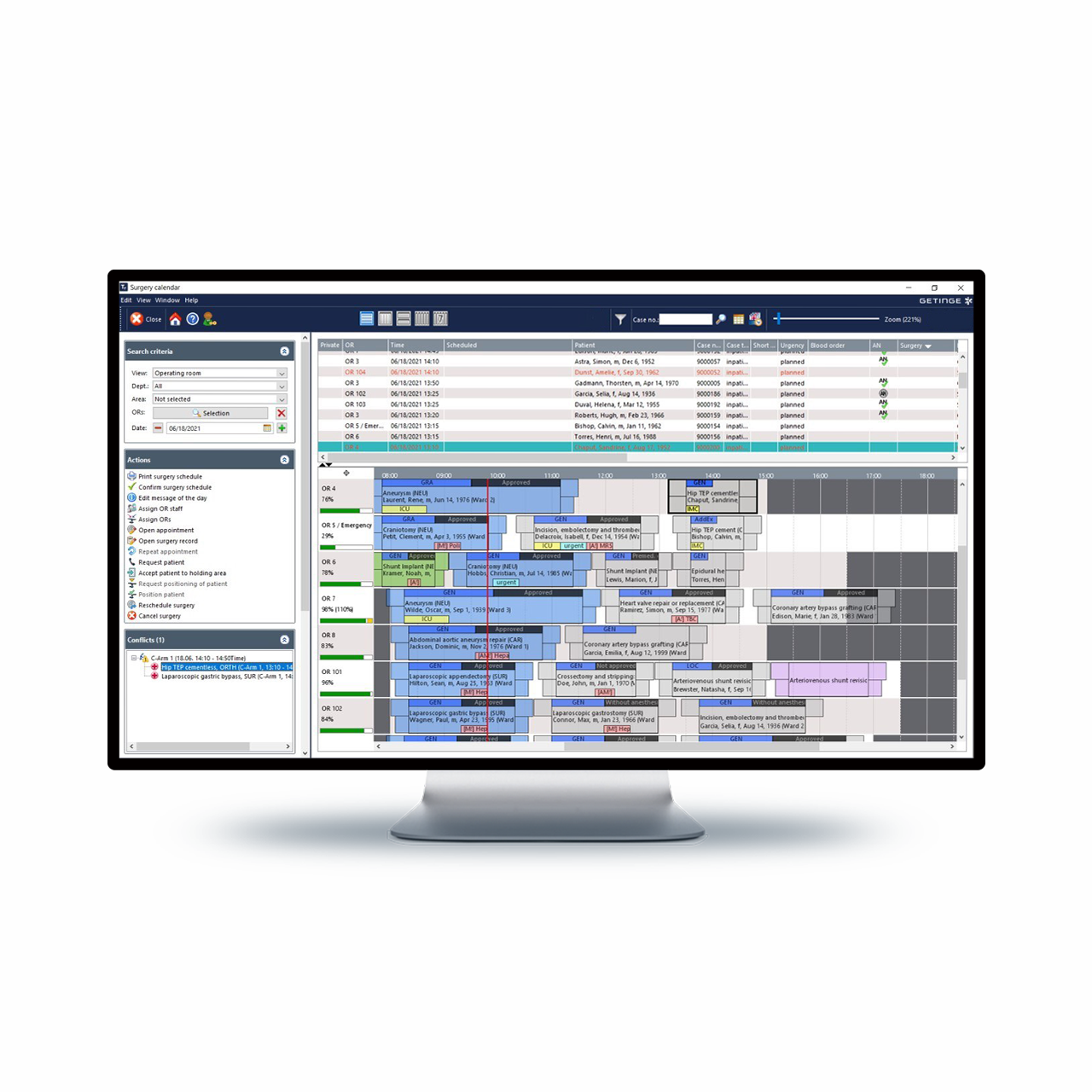 Torin OR Management Hospital Efficiency Software - Getinge