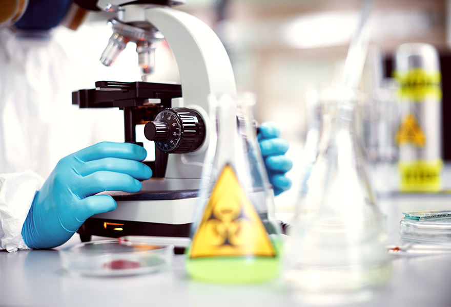 Safe and efficient handling of biohazardous materials