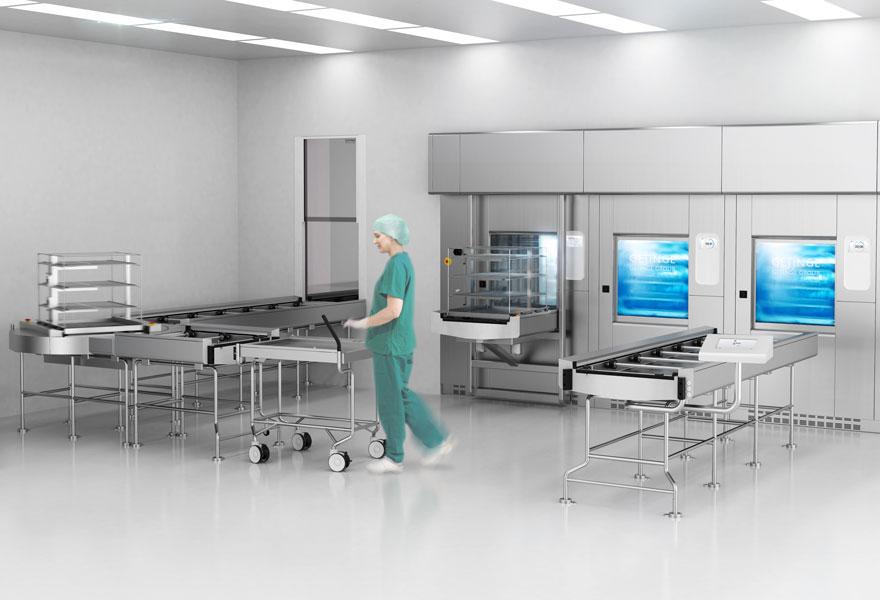 Instrument Reprocessing Clean Zone